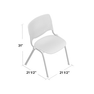 KFI Studios Kool Poly Stackable Chair | Wayfair